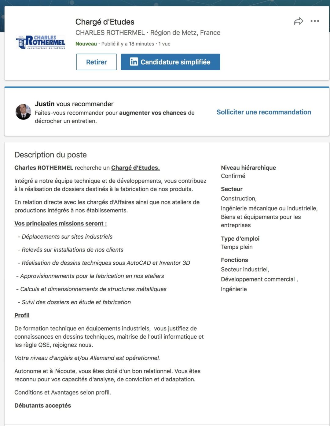 Charles Rothermel constructeur de cabines, salle de contrôle